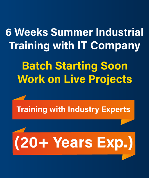 6 Weeks Summer Industrial Training | CodeSquadz